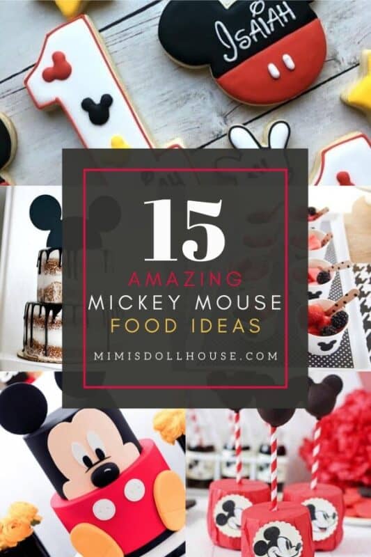 Mickey Mouse Food Ideas + Minnie Mouse Desserts | Mimi's Dollhouse
