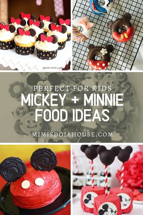 Mickey Mouse Food Ideas + Minnie Mouse Desserts | Mimi's Dollhouse