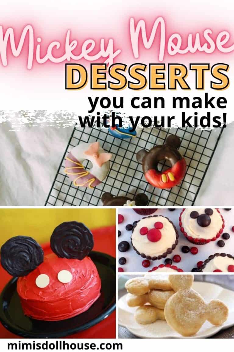 Mickey Mouse Food Ideas + Minnie Mouse Desserts | Mimi's Dollhouse