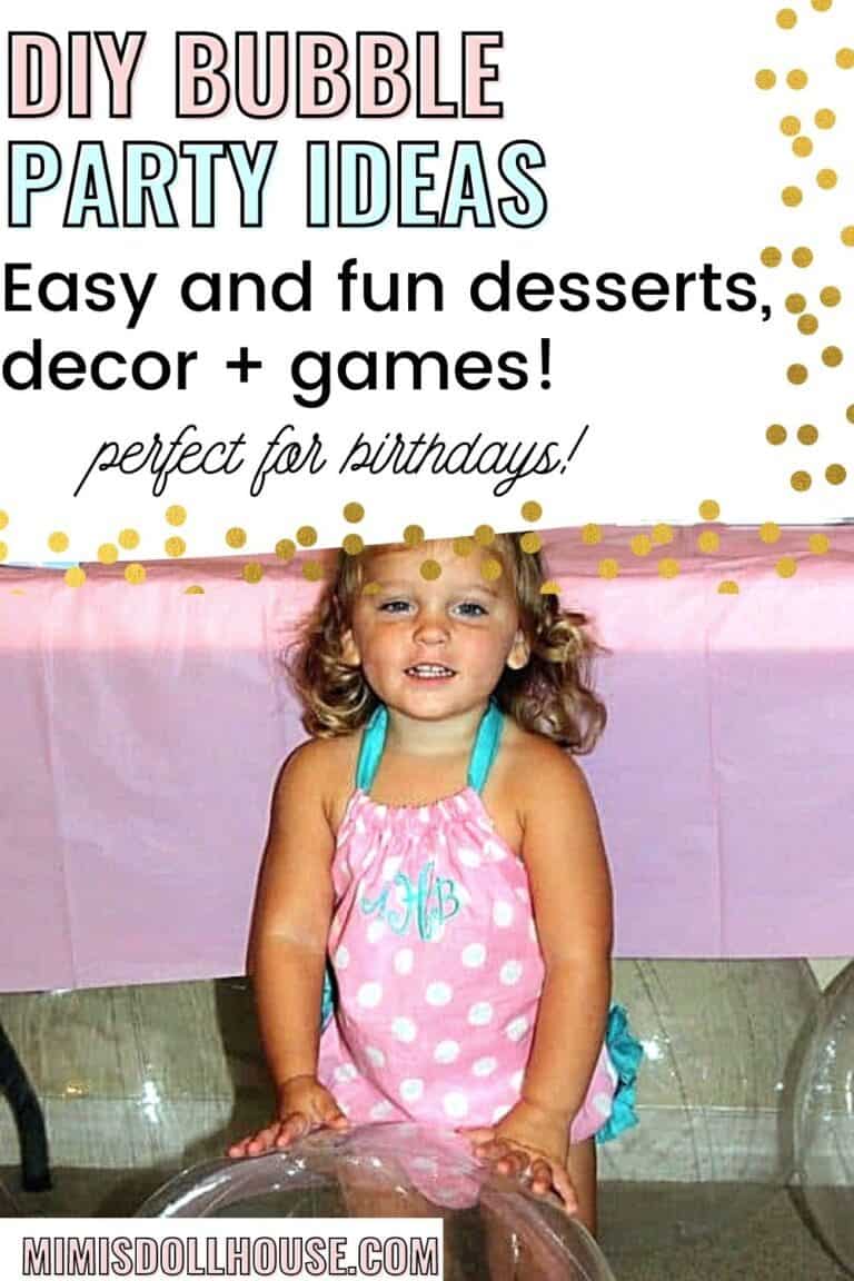 Bubble Party Ideas + 2 Bubblicious Birthdays - Mimi's Dollhouse