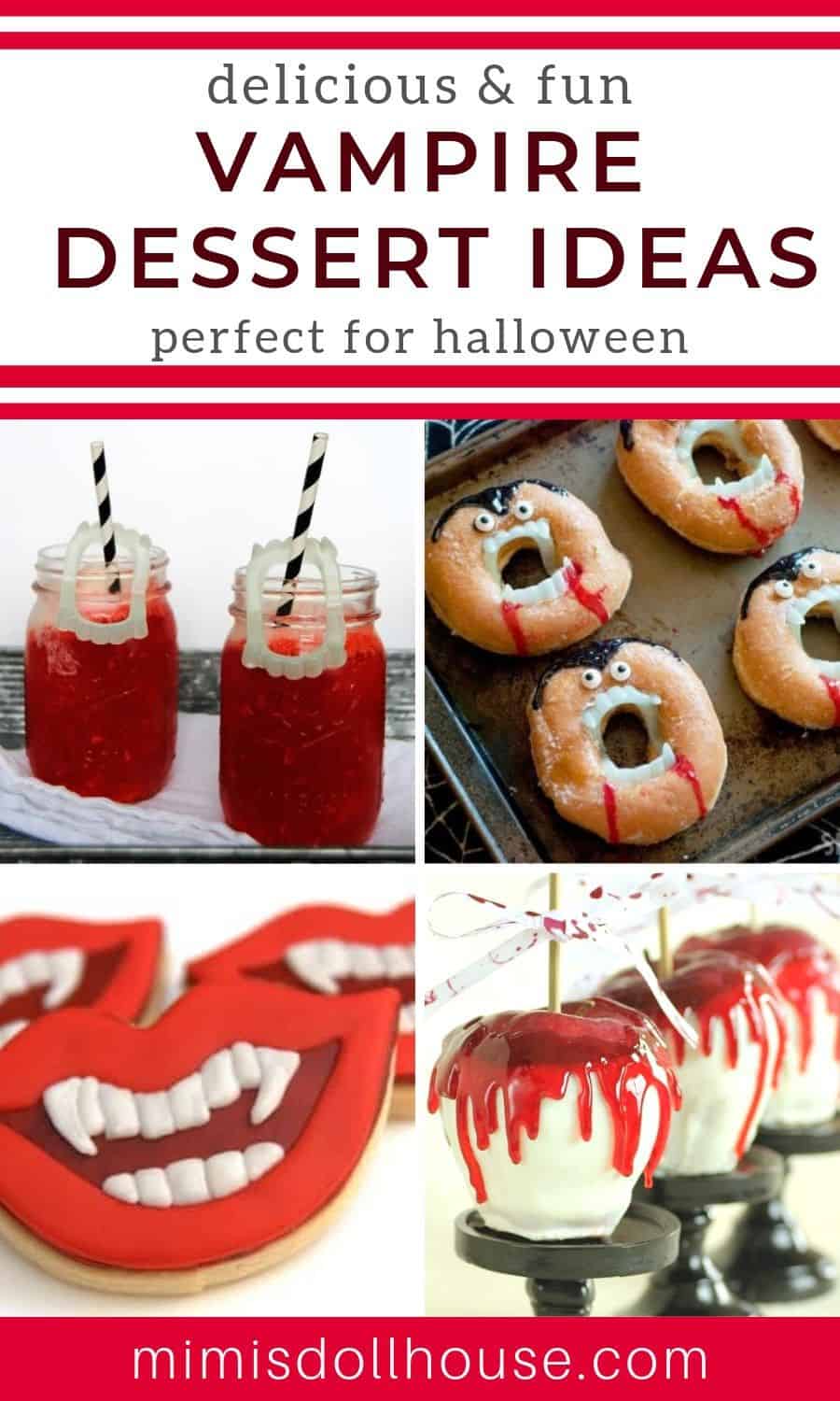 Halloween: Vampire Themed Party Food Ideas - Mimi's Dollhouse