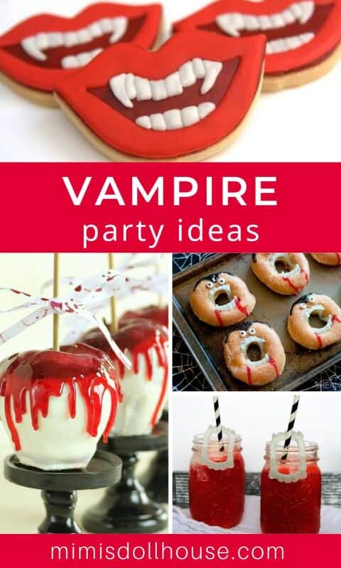 Halloween: Vampire Themed Party Food Ideas - Mimi's Dollhouse