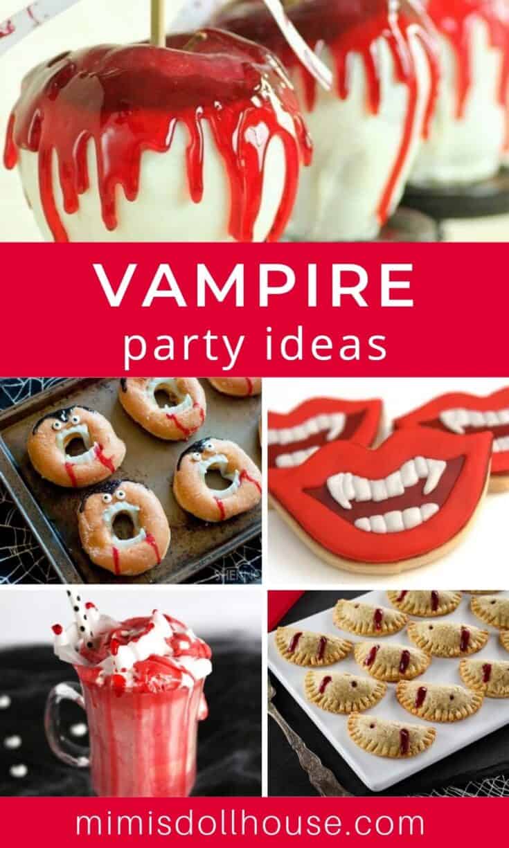 Halloween: Vampire Themed Party Food Ideas - Mimi's Dollhouse