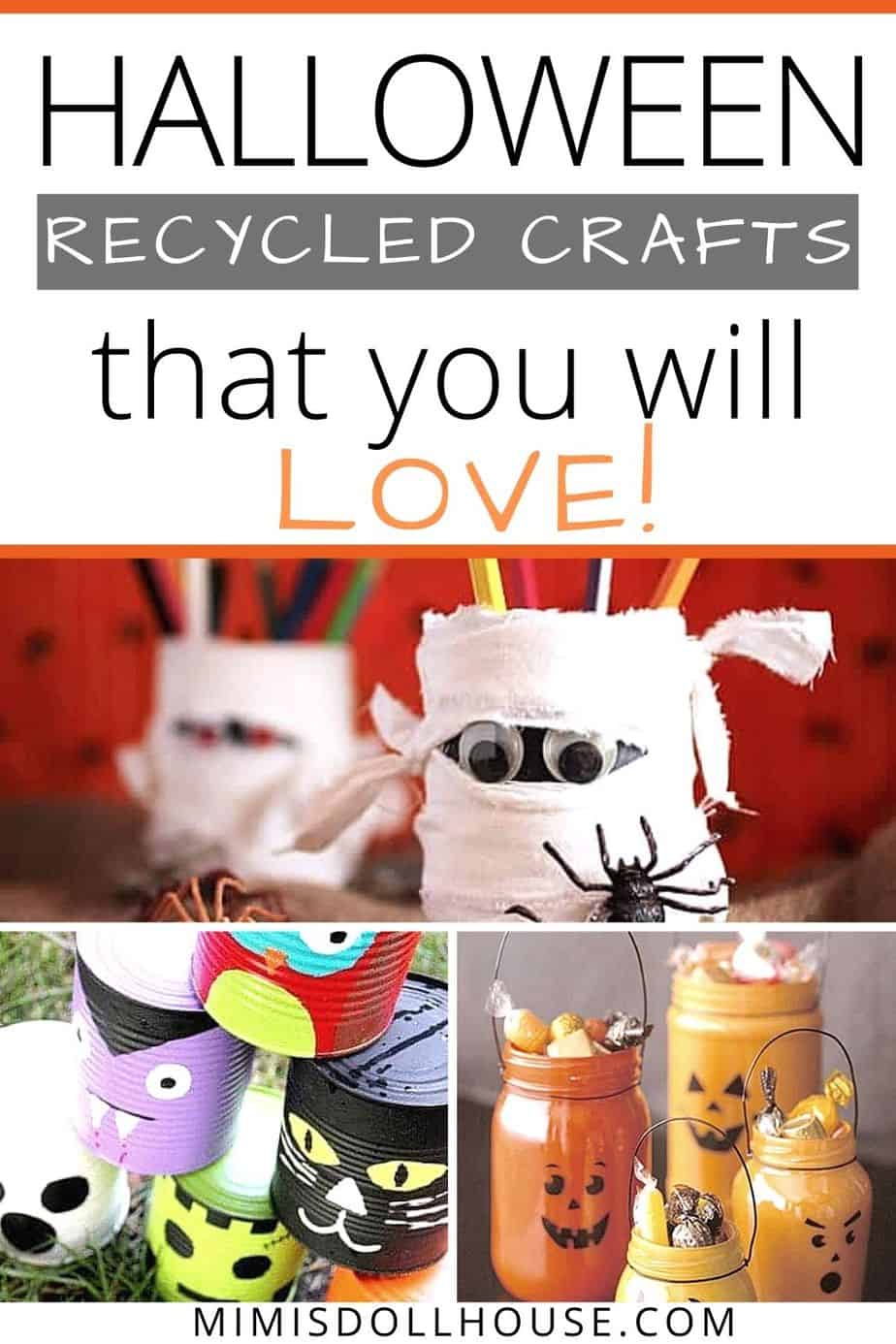 Halloween Decorations + Up-cycle Ideas - Mimi's Dollhouse