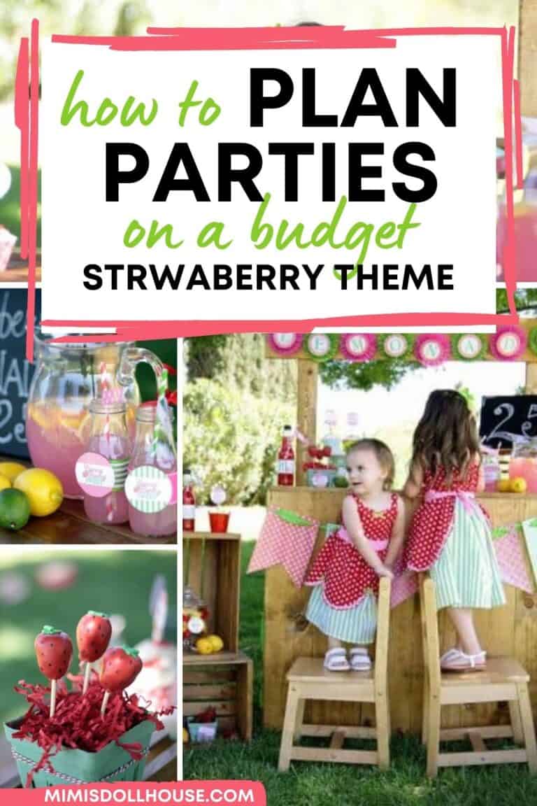 Strawberry Party that is Perfect for Summer - Mimi's Dollhouse