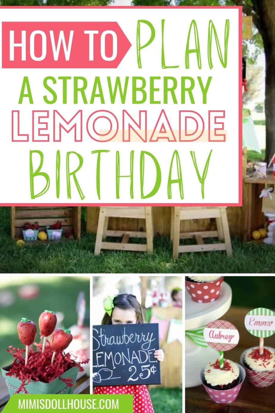 Strawberry Party that is Perfect for Summer - Mimi's Dollhouse