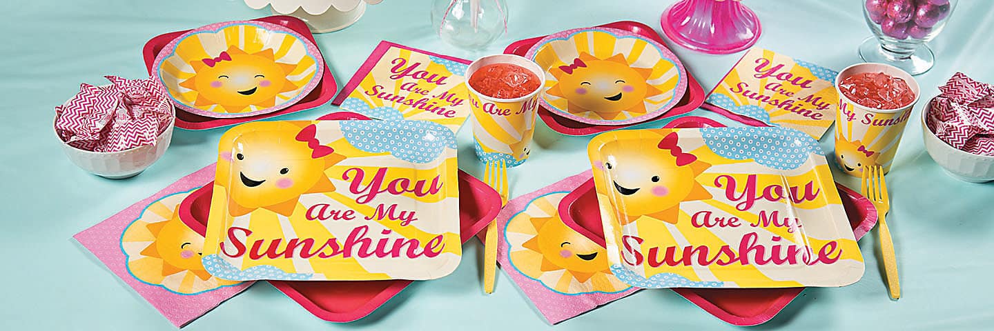 Beautiful + Bright Sunshine Party Ideas - Mimi's Dollhouse