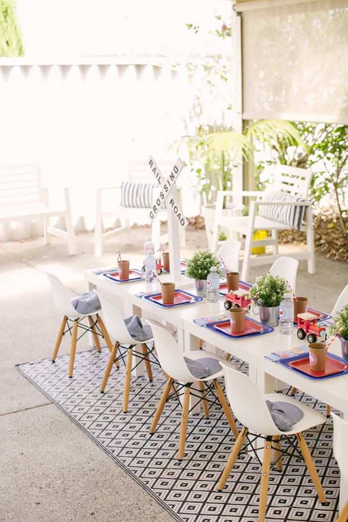 19+ Fantastic Train Birthday Party Ideas - Mimi's Dollhouse