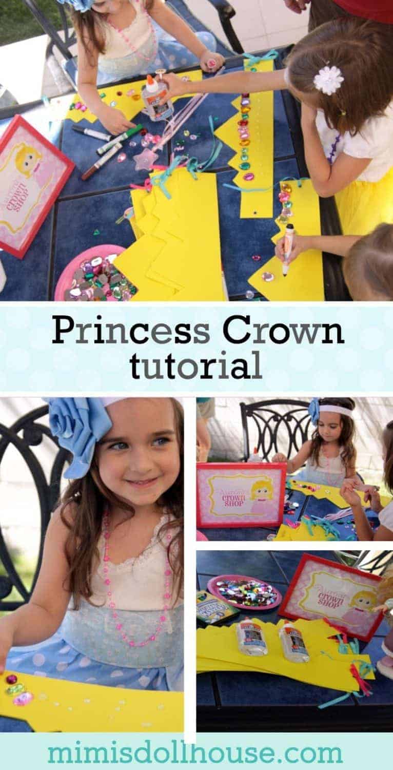 Easy DIY Princess Crown Tutorial - Mimi's Dollhouse