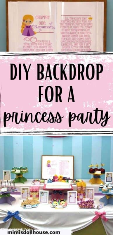 DIY Giant Storybook Tutorial for a Princess Party - Mimi's Dollhouse