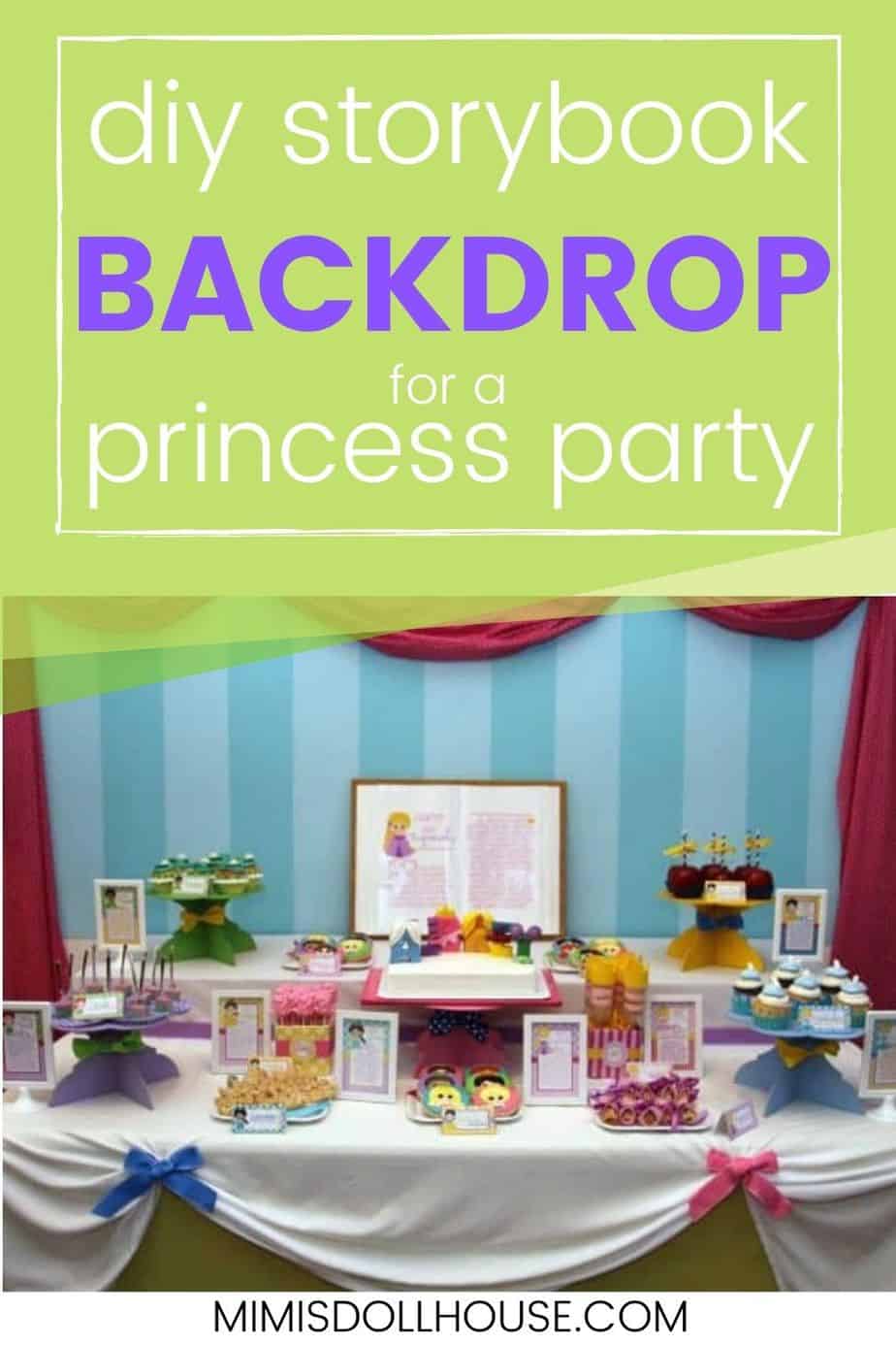 DIY Giant Storybook Tutorial for a Princess Party - Mimi's Dollhouse