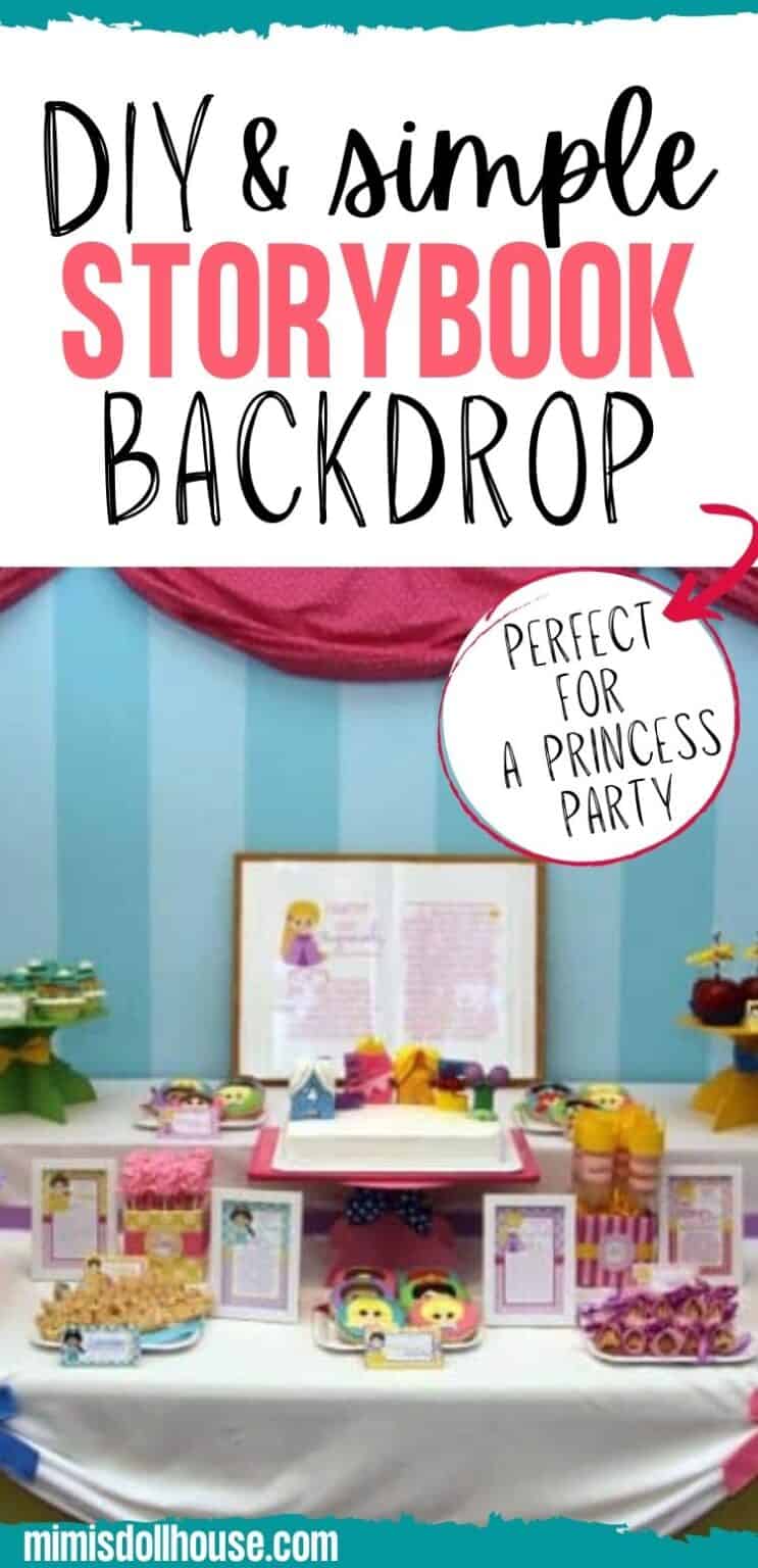 DIY Giant Storybook Tutorial for a Princess Party - Mimi's Dollhouse