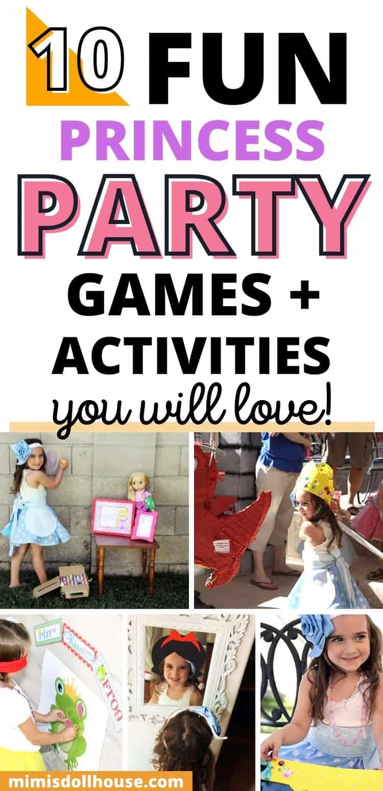 Fun + Festive Princess Party Games - Mimi's Dollhouse