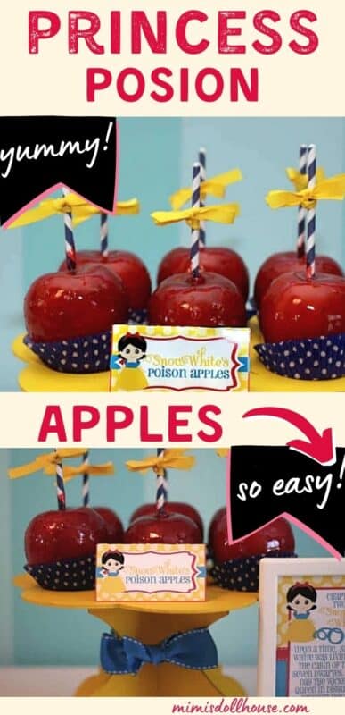 Snow White Poison Apples Recipe - Mimi's Dollhouse