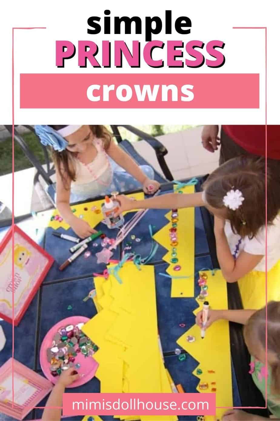 Easy DIY Princess Crown Tutorial - Mimi's Dollhouse