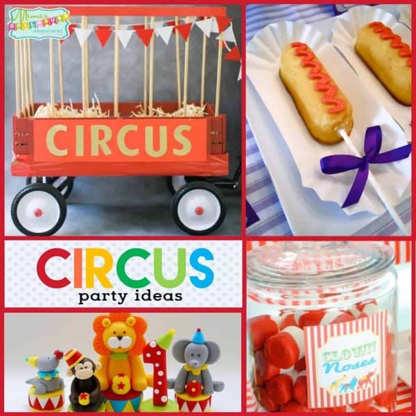 Clown Around with Amazing Circus Party Ideas - Mimi's Dollhouse