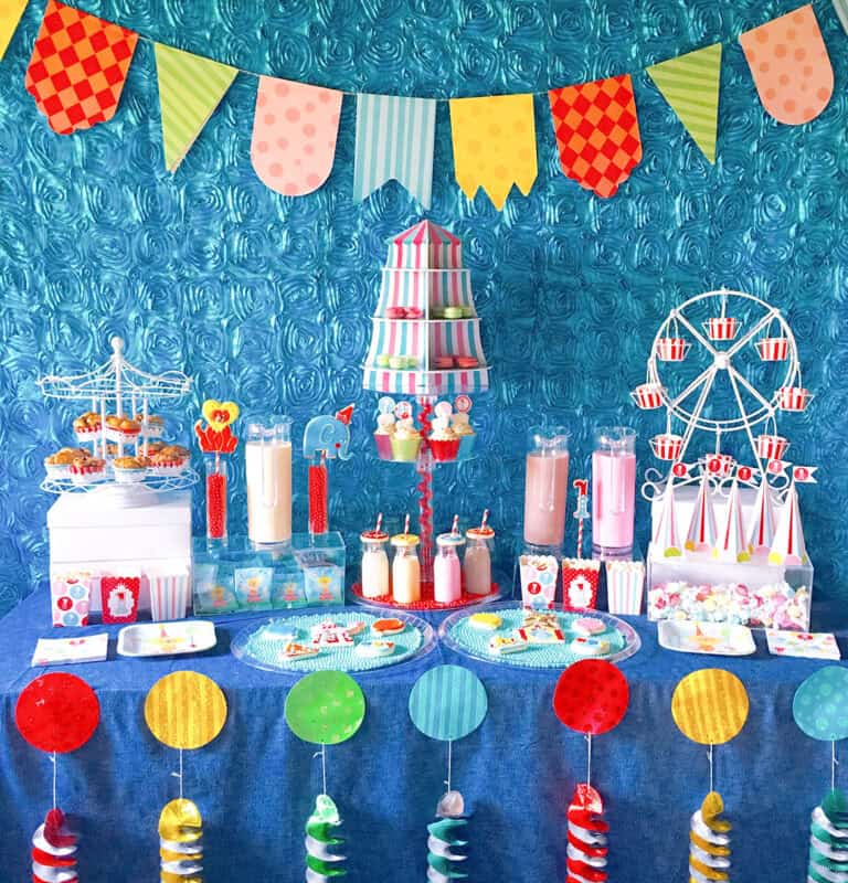 Clown Around with Amazing Circus Party Ideas - Mimi's Dollhouse
