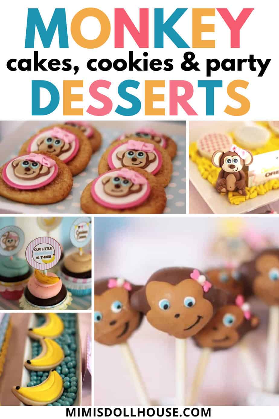 Monkey Party: Curious Emma is Turning Three! - Mimi's Dollhouse