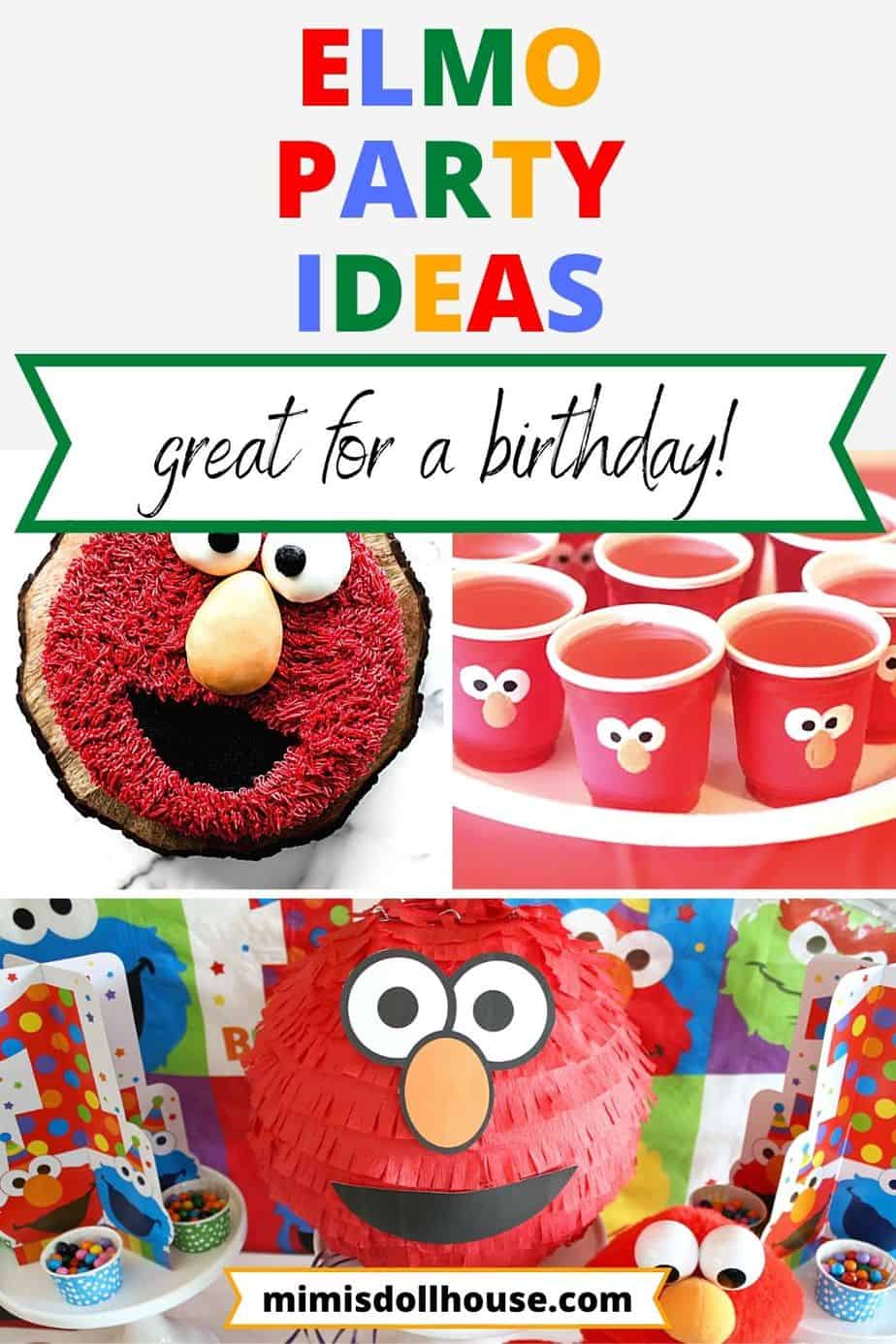 17 Ideas for an Elmo Party Kids will LOVE - Mimi's Dollhouse
