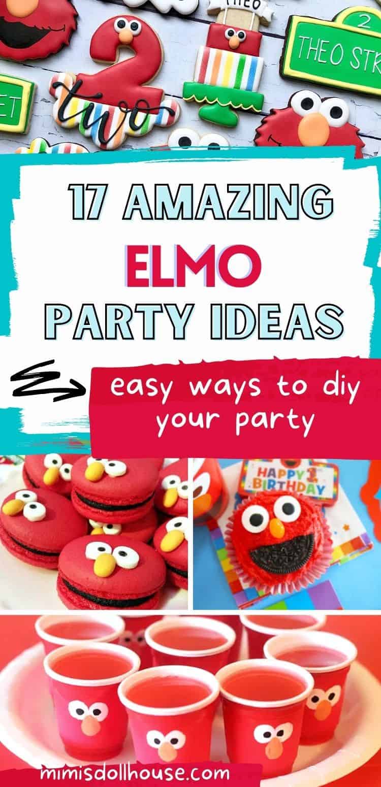 17 Ideas for an Elmo Party Kids will LOVE - Mimi's Dollhouse