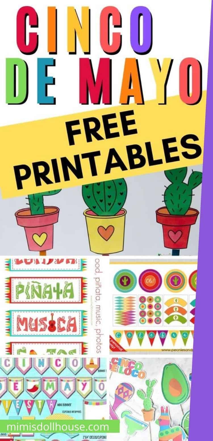 FREE Cinco de Mayo Printables - Mimi's Dollhouse