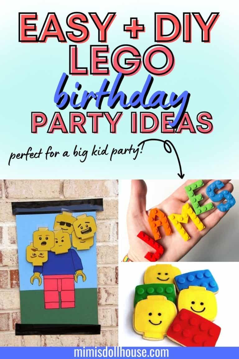How to Build a Lego Birthday Party Ideas - Mimi's Dollhouse