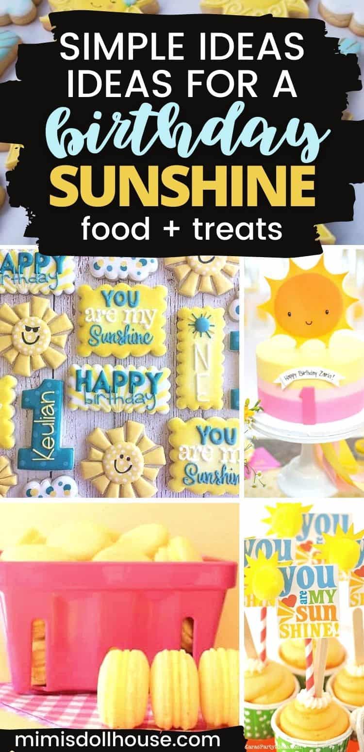 Amazing Sunshine Cake Recipes, Cupcakes + Desserts - Mimi's Dollhouse