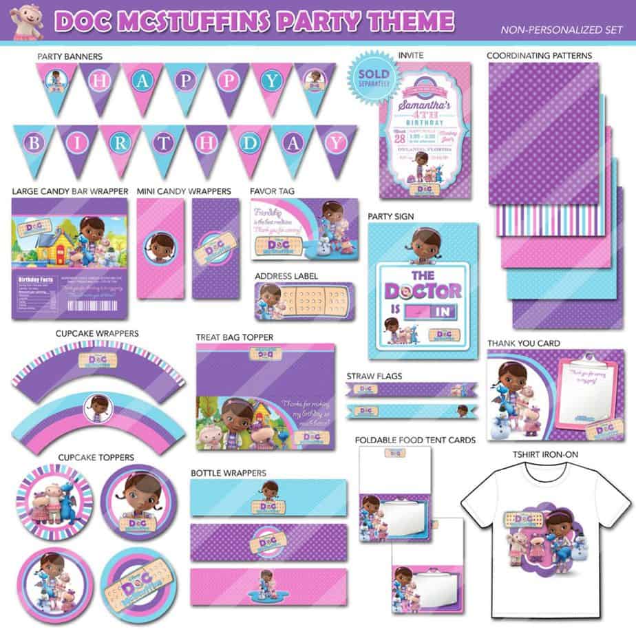 Cute + Simple Doc McStuffins Party Ideas - Mimi's Dollhouse