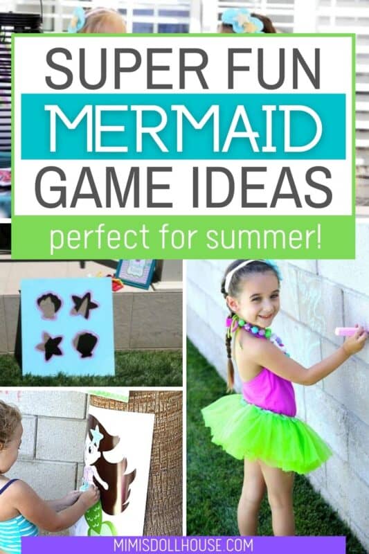 Fun + Simple Mermaid Party Games - Mimi's Dollhouse