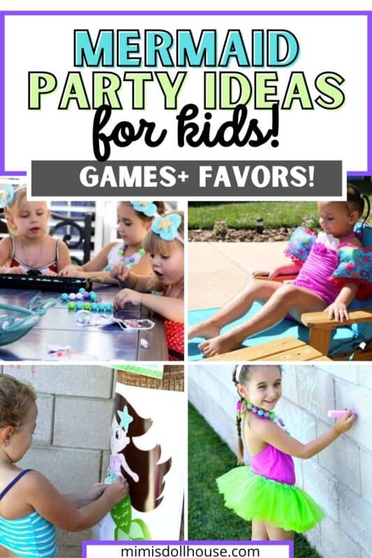 Fun + Simple Mermaid Party Games - Mimi's Dollhouse