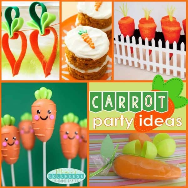 Fun + Festive Easter Carrot Decor + Craft Ideas - Mimi's Dollhouse