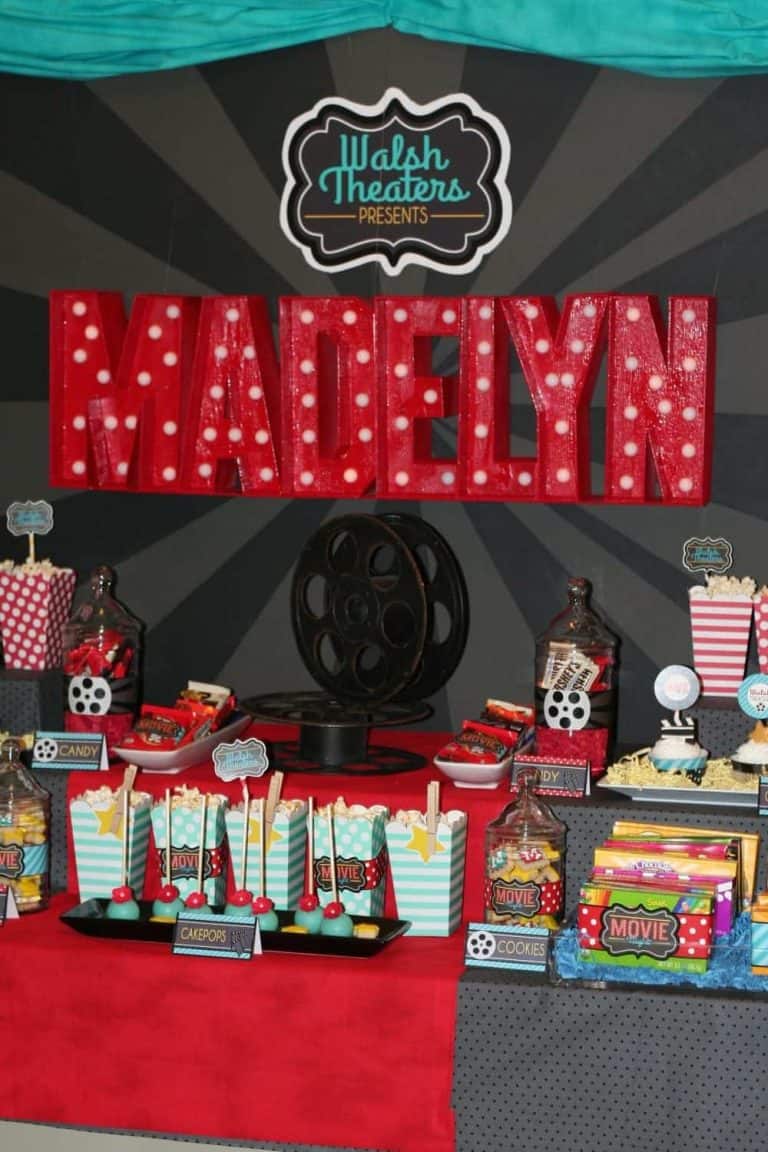 Fantastic Movie Night Party Ideas You'll Love - Mimi's Dollhouse