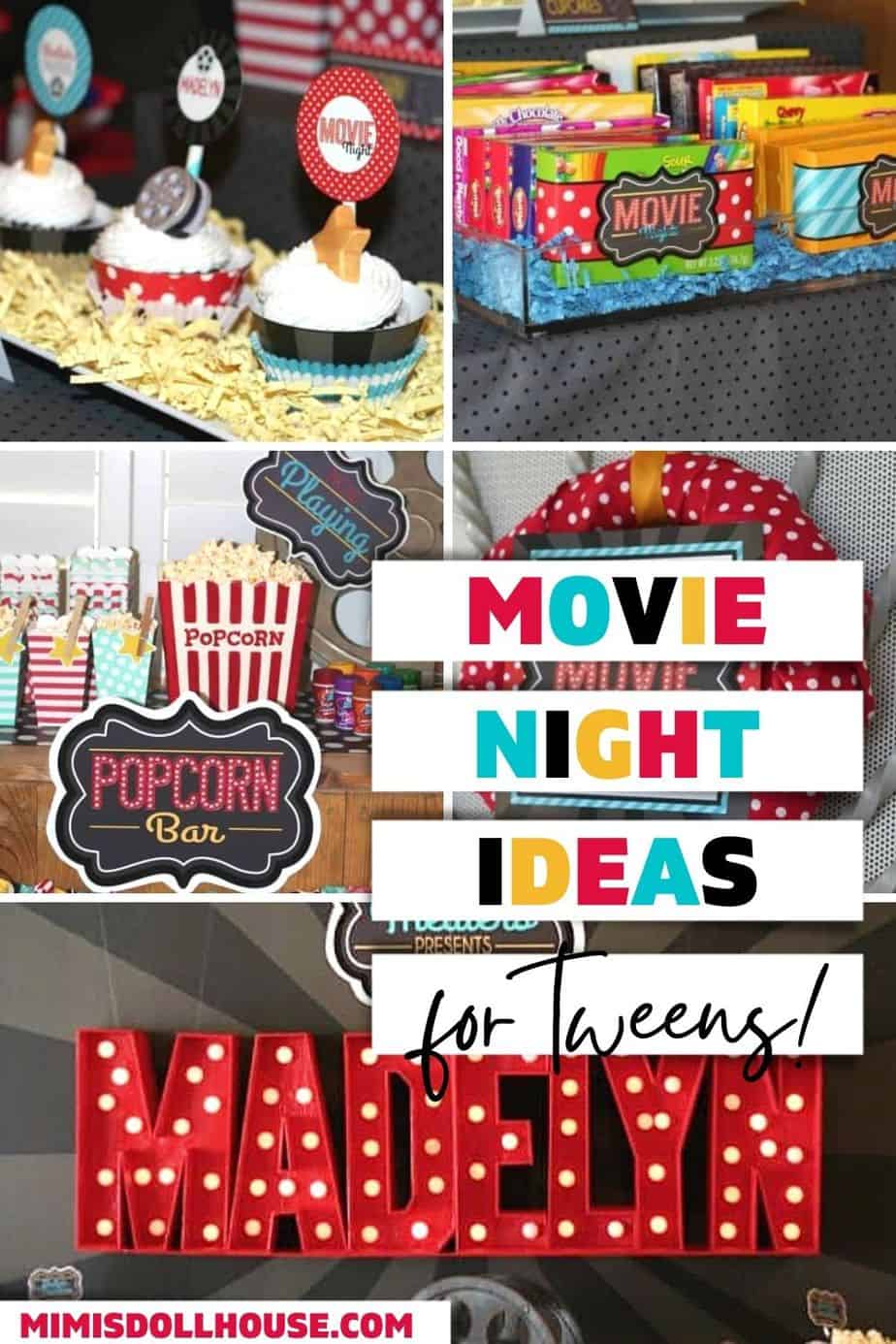 Fantastic Movie Night Party Ideas You'll Love - Mimi's Dollhouse