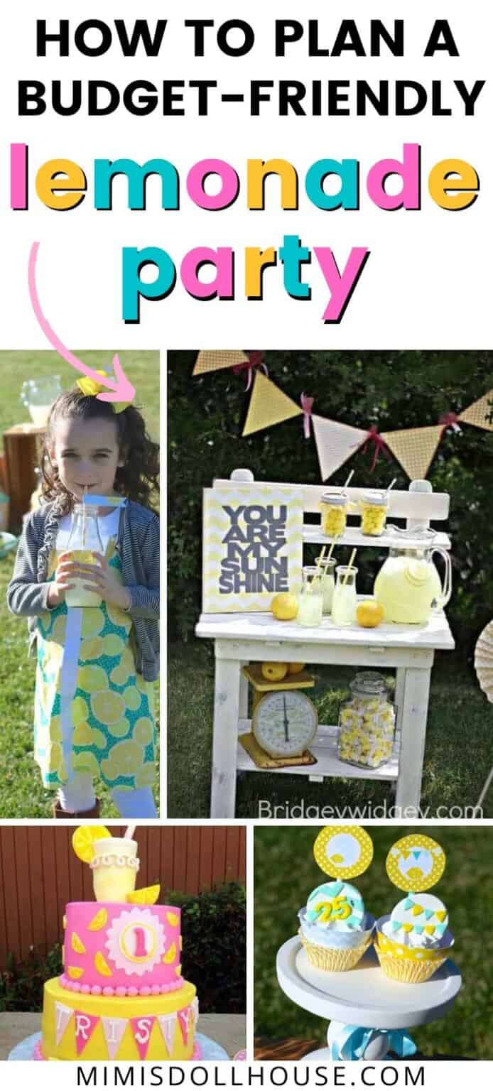 Summery + Sweet Lemonade Party Ideas | Mimi's Dollhouse