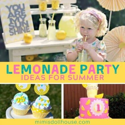 Summery + Sweet Lemonade Party Ideas - Mimi's Dollhouse