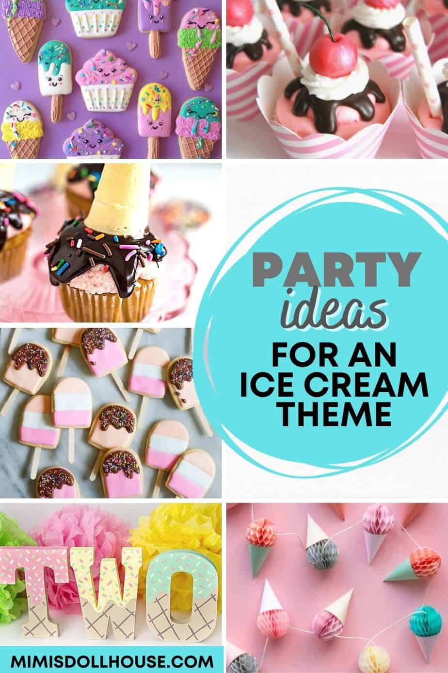How to throw a Cool Ice Cream Party - Mimi's Dollhouse