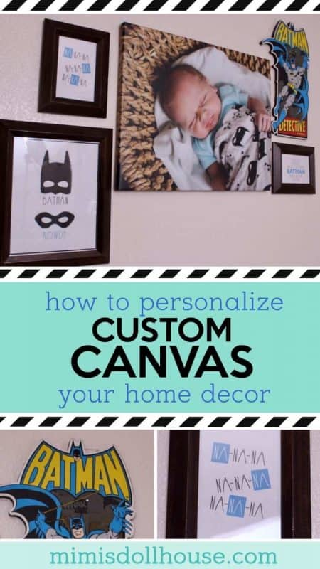 Personalize your Home Decor with a Custom Canvas - Mimi's Dollhouse