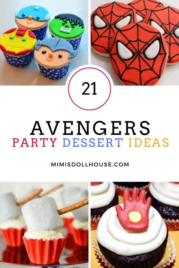 Superhero Party Food Ideas: Amazing Desserts & Superhero Snacks - Mimi ...