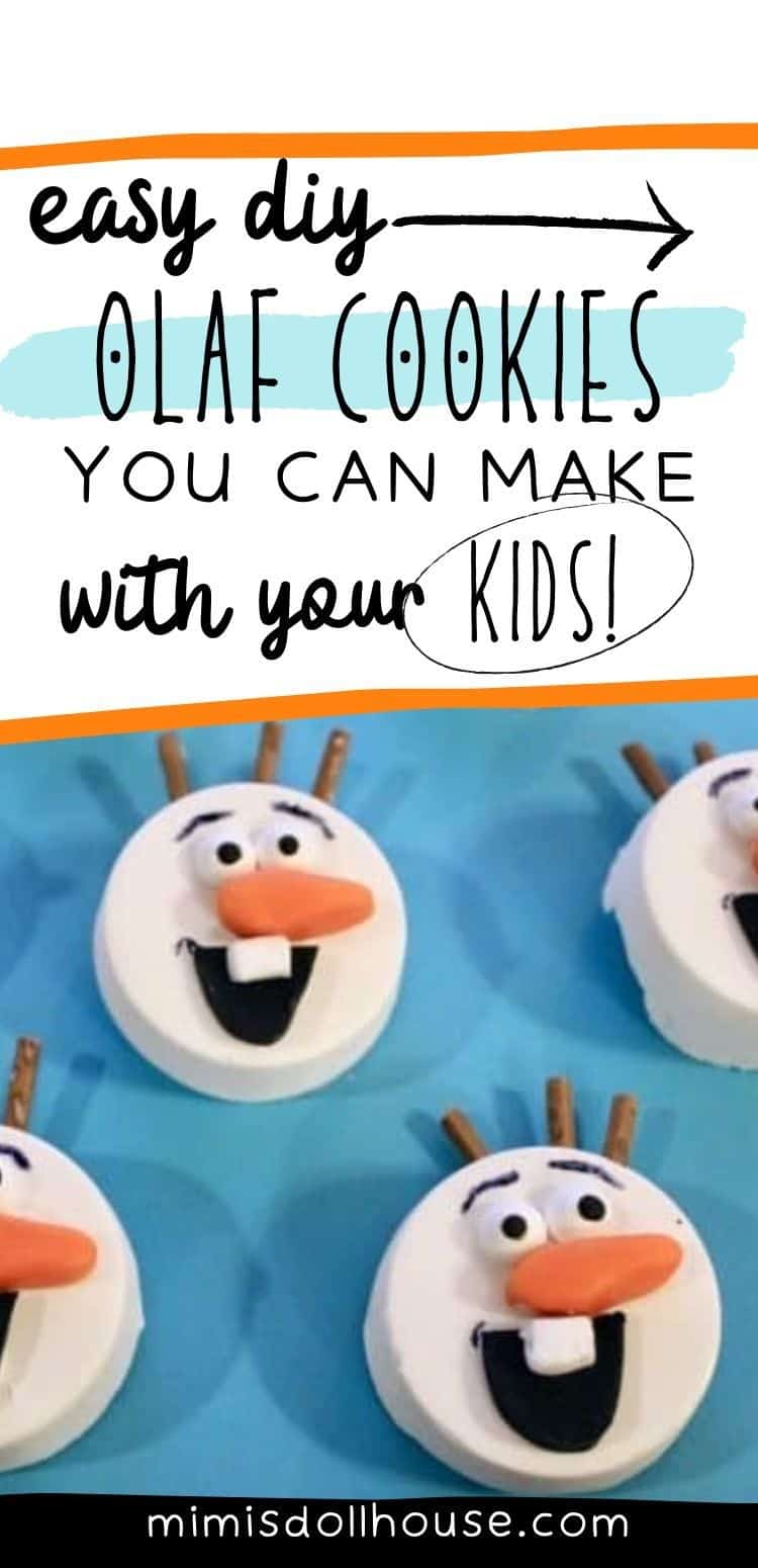 DIY Olaf Oreos for a Frozen Party - Mimi's Dollhouse