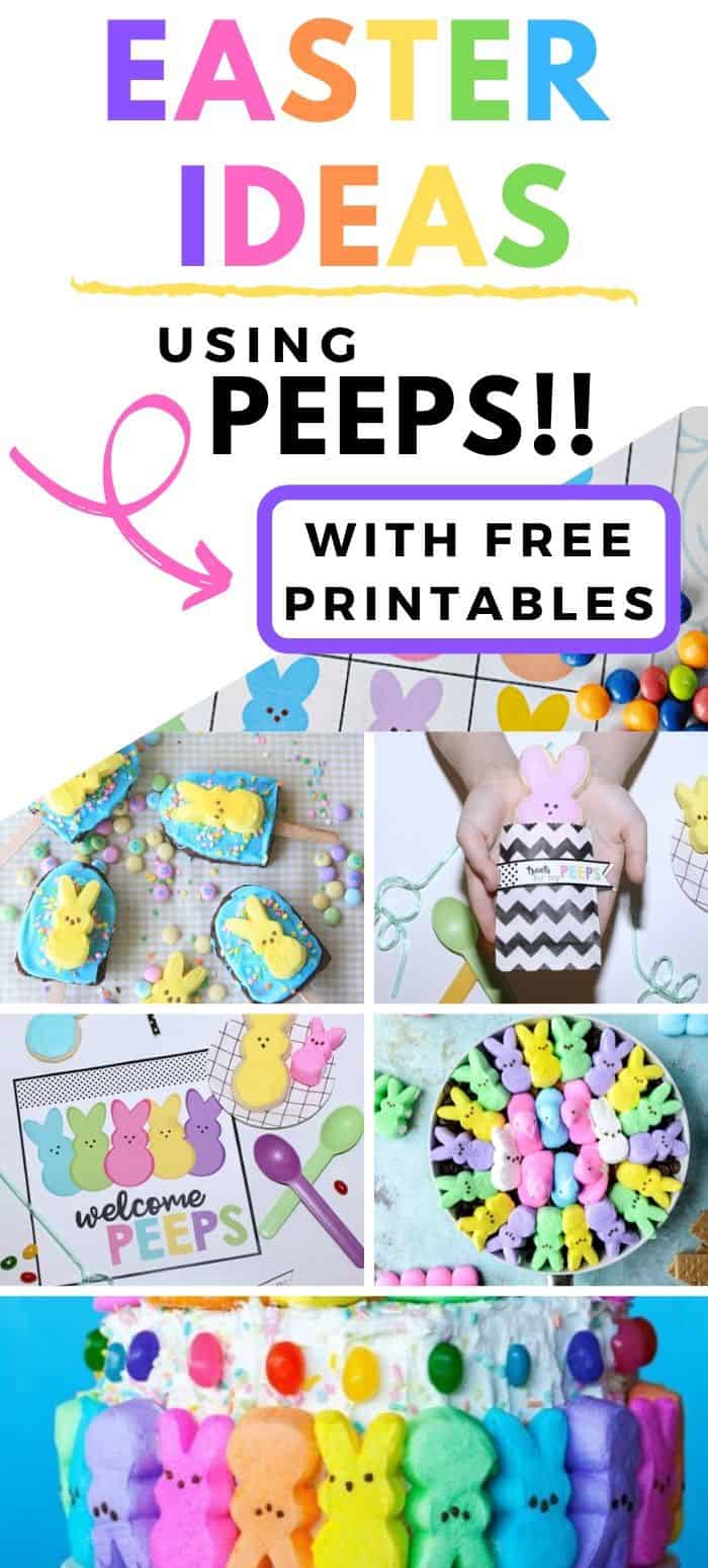 Peep Party + Fun Peeps Ideas For Easter - Mimi's Dollhouse