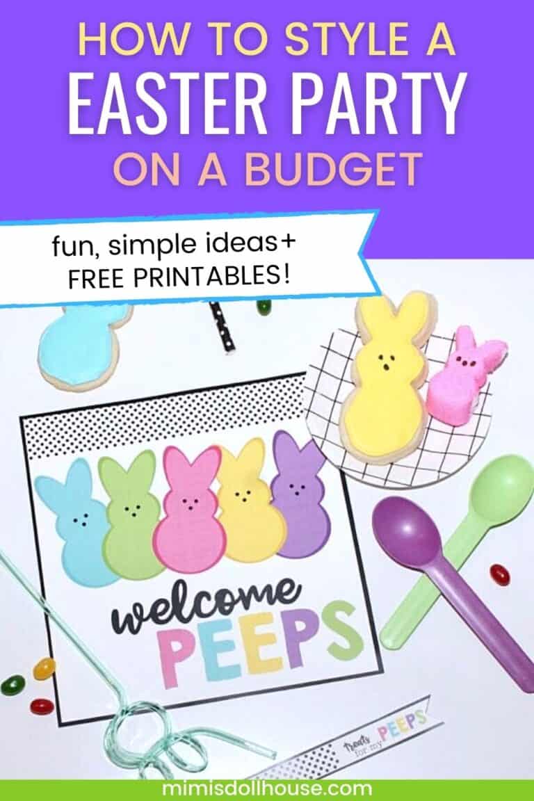 Peep Party + Fun Peeps Ideas For Easter - Mimi's Dollhouse