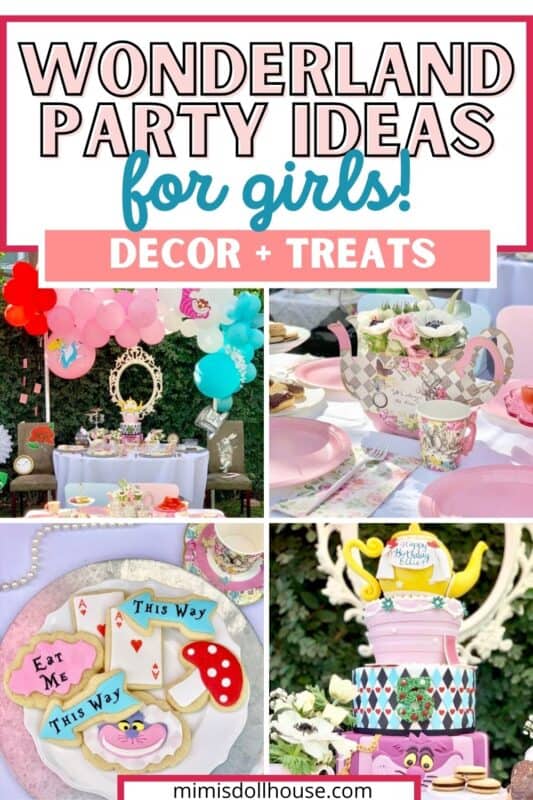 Alice in Wonderland Tea Party - Mimi's Dollhouse