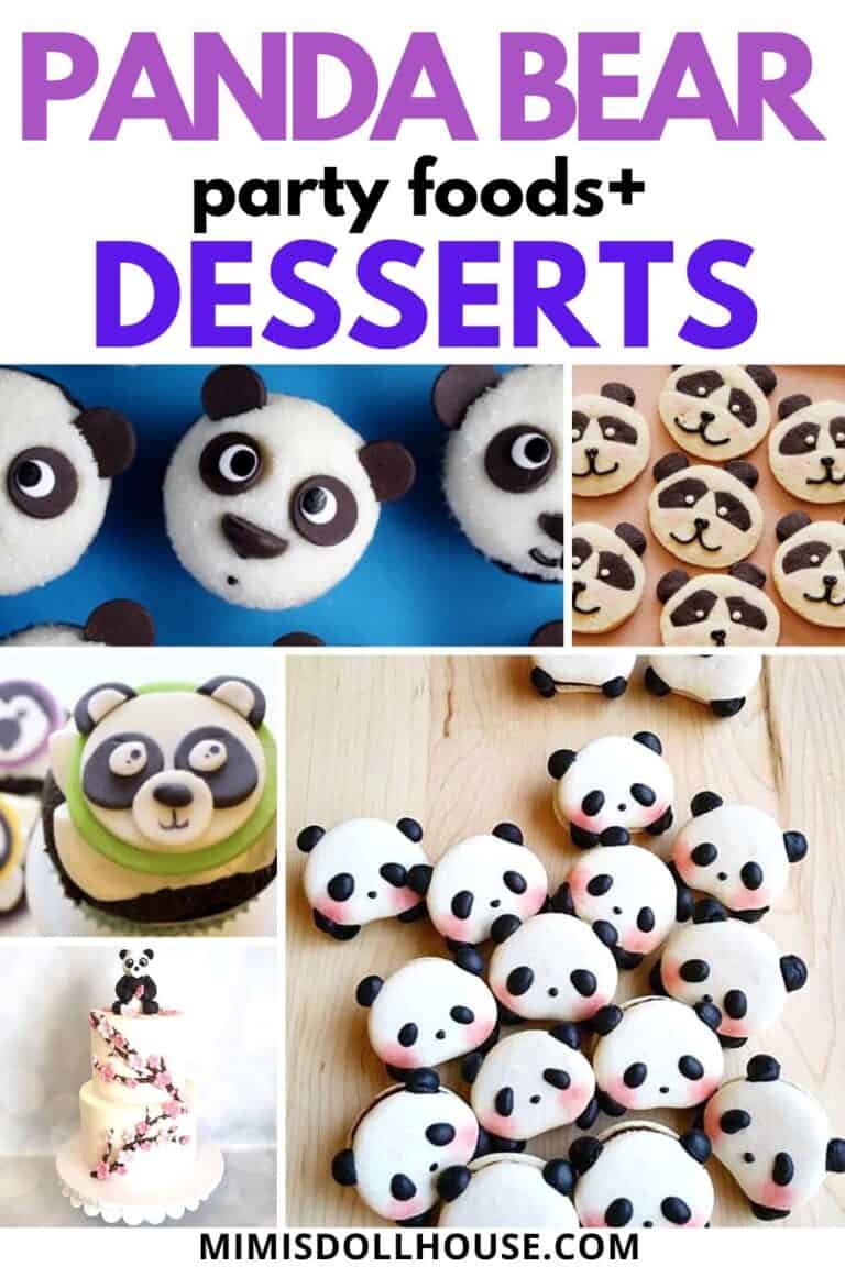 Simple Panda Cookies & Panda Cupcakes Recipe - Mimi's Dollhouse
