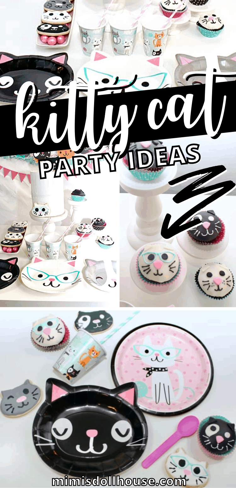 Throw the Purr-fect Cat Themed Birthday Party - Mimi's Dollhouse
