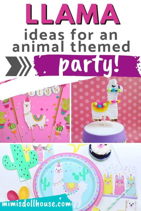 Playful Bright Llama Decorations + Party Ideas - Mimi's Dollhouse