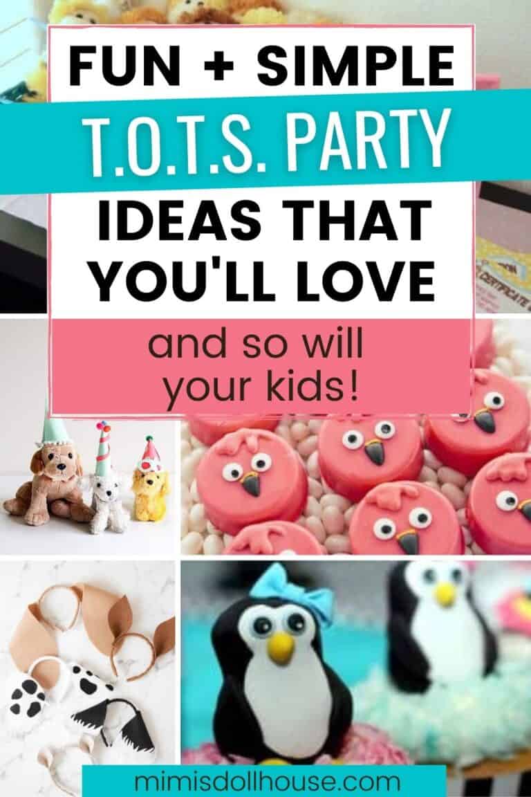 Ideas for a T.O.T.S. Animal Party - Mimi's Dollhouse
