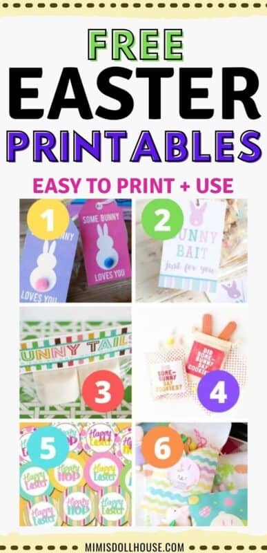 40+ Free Easter Printables to Get Easter Ready - Mimi's Dollhouse