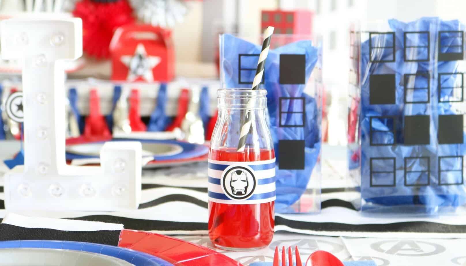 Superhero Birthday Party Ideas - Mimi's Dollhouse