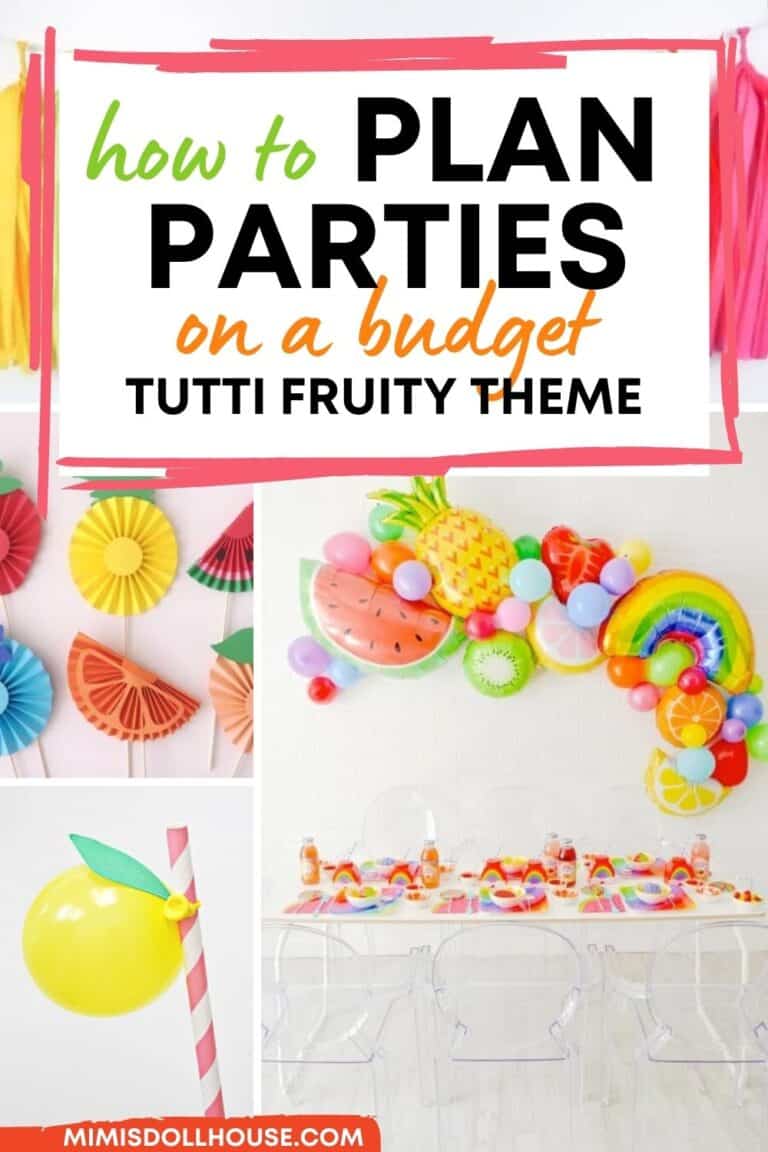 Fruity + Fresh Tutti Frutti Party Ideas - Mimi's Dollhouse