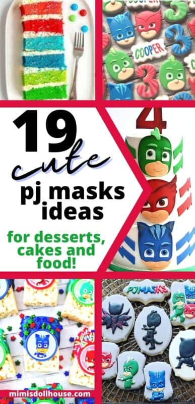 PJ Masks Birthday Ideas to Save the Day - Mimi's Dollhouse